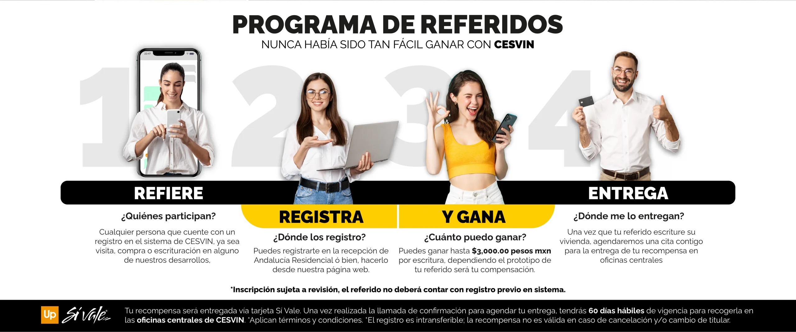 Programa de Referidos - CESVIN